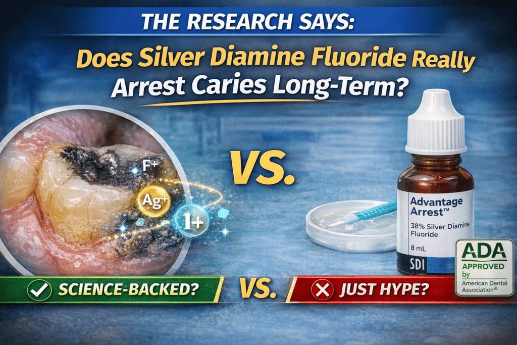 The Research Says: Does Silver Diamine Fluoride Really Arrest Caries ...